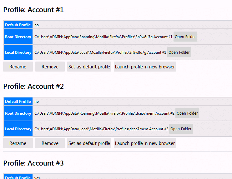 Multiple accounts with Firefox profiles - | IPBurger
